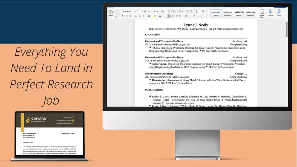 Postdoctoral CV Template - TempaLyst